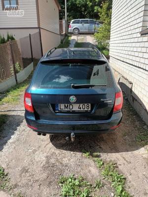 Blue Skoda SuperB 2012 in Kaunas, with an engine capacity of 1.60 L and mileage of 313 thousand km for 3850 €, photo 4 on AUTOMOTO.COM.LV