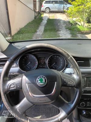 Blue Skoda SuperB 2012 in Kaunas, with an engine capacity of 1.60 L and mileage of 313 thousand km for 3850 €, photo 8 on AUTOMOTO.COM.LV