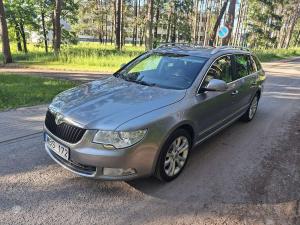 Blue Skoda SuperB 2012 in Ukmerge, with an engine capacity of 2.00 L and mileage of 350 thousand km for 4200 €, photo 3 on AUTOMOTO.COM.LV