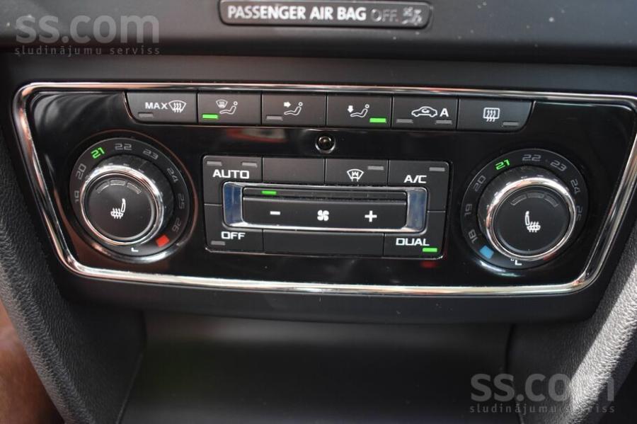 Blue Skoda SuperB 2014 in Talsi, with an engine capacity of 2.00 L and mileage of 335 thousand km for 6300 €, photo 22 on AUTOMOTO.COM.LV