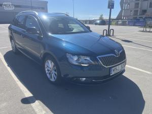 Blue Skoda SuperB 2014 in Vilnius, with an engine capacity of 2.00 L and mileage of 277 thousand km for 6200 €, photo 4 on AUTOMOTO.COM.LV