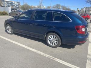 Blue Skoda SuperB 2014 in Vilnius, with an engine capacity of 2.00 L and mileage of 277 thousand km for 6200 €, photo 11 on AUTOMOTO.COM.LV