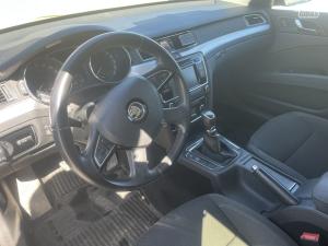 Blue Skoda SuperB 2014 in Vilnius, with an engine capacity of 2.00 L and mileage of 277 thousand km for 6200 €, photo 12 on AUTOMOTO.COM.LV