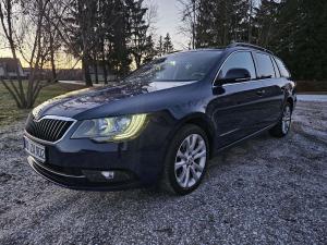 Blue Skoda SuperB 2015 in Radviliskis, with an engine capacity of 1.97 L and mileage of 300 thousand km for 6600 €, photo  on AUTOMOTO.COM.LV