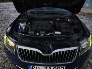 Blue Skoda SuperB 2015 in Radviliskis, with an engine capacity of 1.97 L and mileage of 300 thousand km for 6600 €, photo 26 on AUTOMOTO.COM.LV