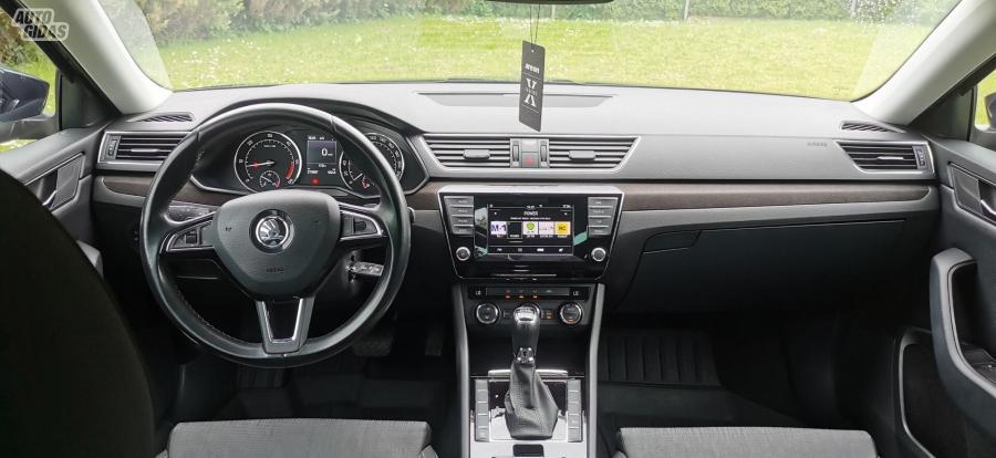 Blue Skoda SuperB 2015 in Siauliai, with an engine capacity of 1.60 L and mileage of 272 thousand km for 10100 €, photo 12 on AUTOMOTO.COM.LV