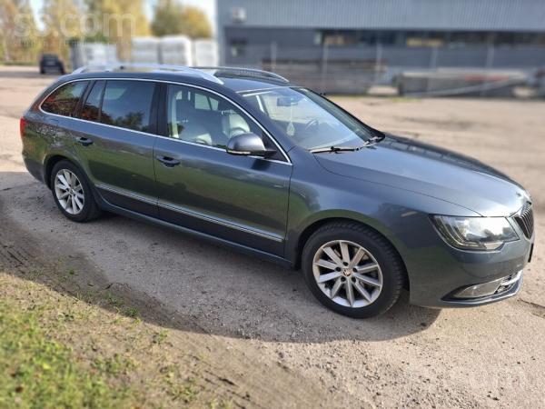 Zils Skoda SuperB 2015 Limbaži, ar dzinēja tilpumu 1.60 L un nobraukumu 194 tūkst. km par 6950 €, foto 3 vietnē AUTOMOTO.COM.LV