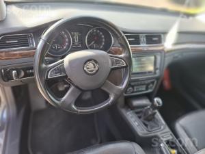 Zils Skoda SuperB 2015 Limbaži, ar dzinēja tilpumu 1.60 L un nobraukumu 194 tūkst. km par 6950 €, foto 9 vietnē AUTOMOTO.COM.LV