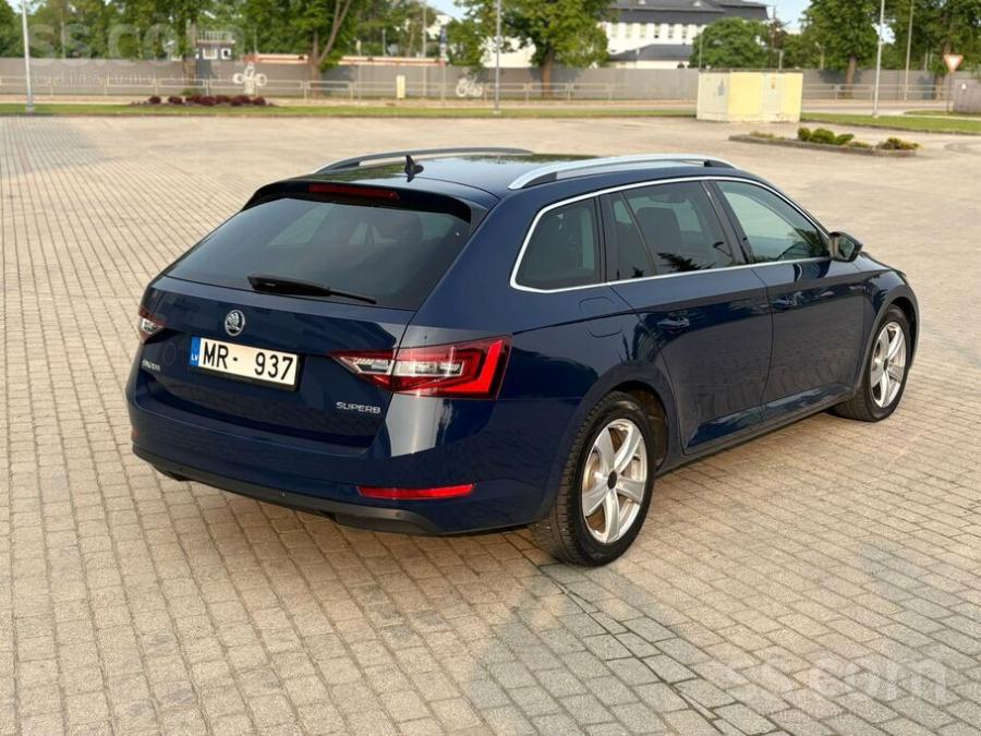 Zils Skoda SuperB 2016 Dobele, ar dzinēja tilpumu 2.00 L un nobraukumu 278 tūkst. km par 11100 €, foto 3 vietnē AUTOMOTO.COM.LV