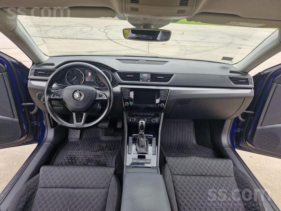 Zils Skoda SuperB 2016 Liepāja, ar dzinēja tilpumu 2.00 L un nobraukumu 270 tūkst. km par 12600 €, foto 7 vietnē AUTOMOTO.COM.LV