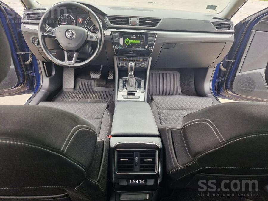 Zils Skoda SuperB 2016 Liepāja, ar dzinēja tilpumu 2.00 L un nobraukumu 270 tūkst. km par 12600 €, foto 8 vietnē AUTOMOTO.COM.LV