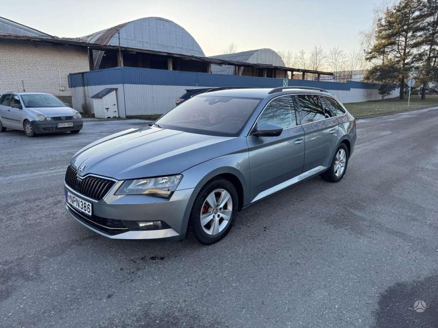 Blue Skoda SuperB 2016 in Ukmerge, with an engine capacity of 1.60 L and mileage of 334 thousand km for 8150 €, photo 1 on AUTOMOTO.COM.LV