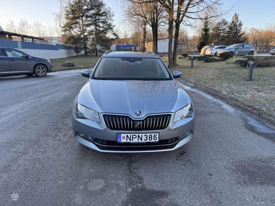 Blue Skoda SuperB 2016 in Ukmerge, with an engine capacity of 1.60 L and mileage of 334 thousand km for 8150 €, photo 3 on AUTOMOTO.COM.LV