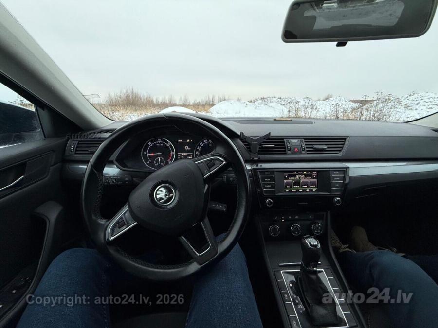 Blue Skoda SuperB 2016 in Tartu, with an engine capacity of 2.00 L and mileage of 250 thousand km for 8999 €, photo 12 on AUTOMOTO.COM.LV