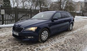 Zils Skoda SuperB 2016 Jelgava, ar dzinēja tilpumu 2.00 L un nobraukumu 0 tūkst. km par 8790 €, foto  vietnē AUTOMOTO.COM.LV