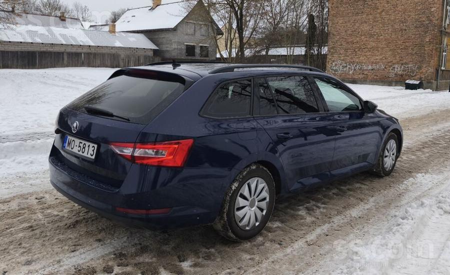 Zils Skoda SuperB 2016 Jelgava, ar dzinēja tilpumu 2.00 L un nobraukumu 0 tūkst. km par 8790 €, foto 3 vietnē AUTOMOTO.COM.LV