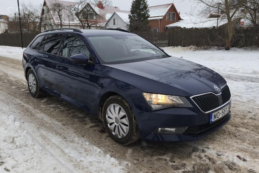 Zils Skoda SuperB 2016 Jelgava, ar dzinēja tilpumu 2.00 L un nobraukumu 0 tūkst. km par 8790 €, foto 4 vietnē AUTOMOTO.COM.LV