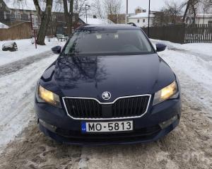 Zils Skoda SuperB 2016 Jelgava, ar dzinēja tilpumu 2.00 L un nobraukumu 0 tūkst. km par 8790 €, foto 5 vietnē AUTOMOTO.COM.LV