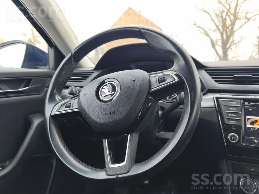 Zils Skoda SuperB 2016 Jelgava, ar dzinēja tilpumu 2.00 L un nobraukumu 0 tūkst. km par 8790 €, foto 12 vietnē AUTOMOTO.COM.LV