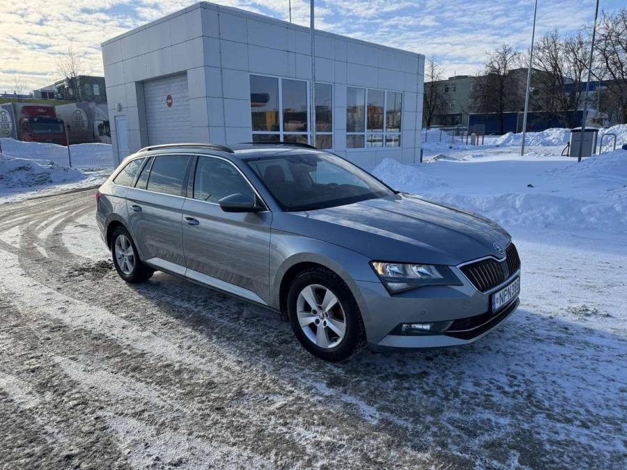 Blue Skoda SuperB 2016 in Vilnius, with an engine capacity of 1.60 L and mileage of 335 thousand km for 8100 €, photo 1 on AUTOMOTO.COM.LV