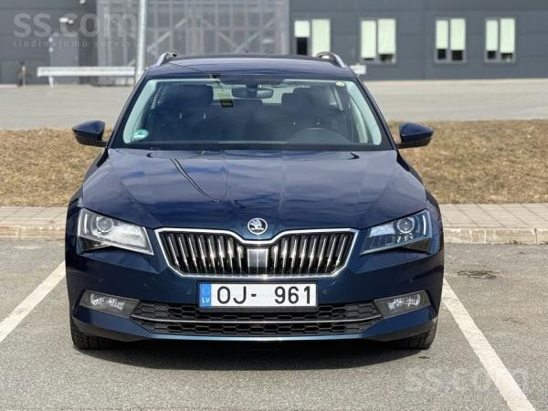 Blue Skoda SuperB 2016 in Riga, with an engine capacity of 1.60 L and mileage of 316 thousand km for 7590 €, photo 2 on AUTOMOTO.COM.LV