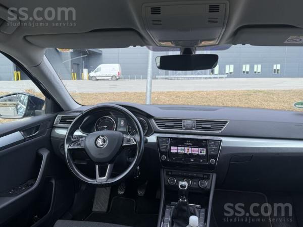 Blue Skoda SuperB 2016 in Riga, with an engine capacity of 1.60 L and mileage of 316 thousand km for 7590 €, photo 9 on AUTOMOTO.COM.LV