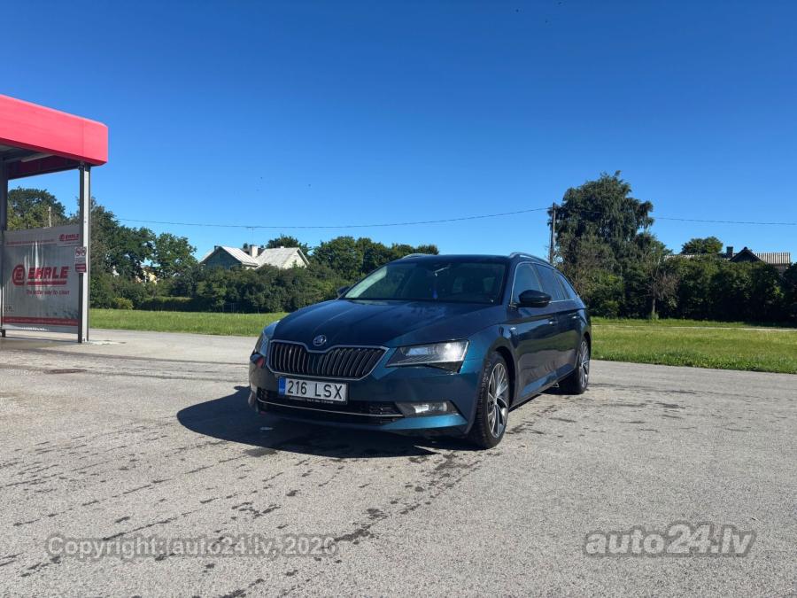 Blue Skoda SuperB 2016 in Tallinn, with an engine capacity of 2.00 L and mileage of 262 thousand km for 14000 €, photo 1 on AUTOMOTO.COM.LV