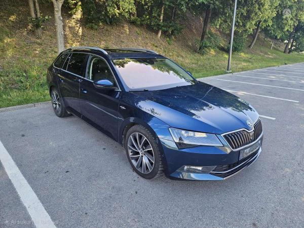 Zils Skoda SuperB 2016 Kauņa, ar dzinēja tilpumu 1.97 L un nobraukumu 326 tūkst. km par 12500 €, foto 3 vietnē AUTOMOTO.COM.LV