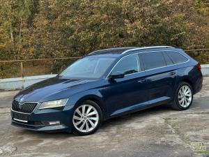 Blue Skoda SuperB 2016 in Vilnius, with an engine capacity of 2.00 L and mileage of 285 thousand km for 11800 €, photo 14 on AUTOMOTO.COM.LV