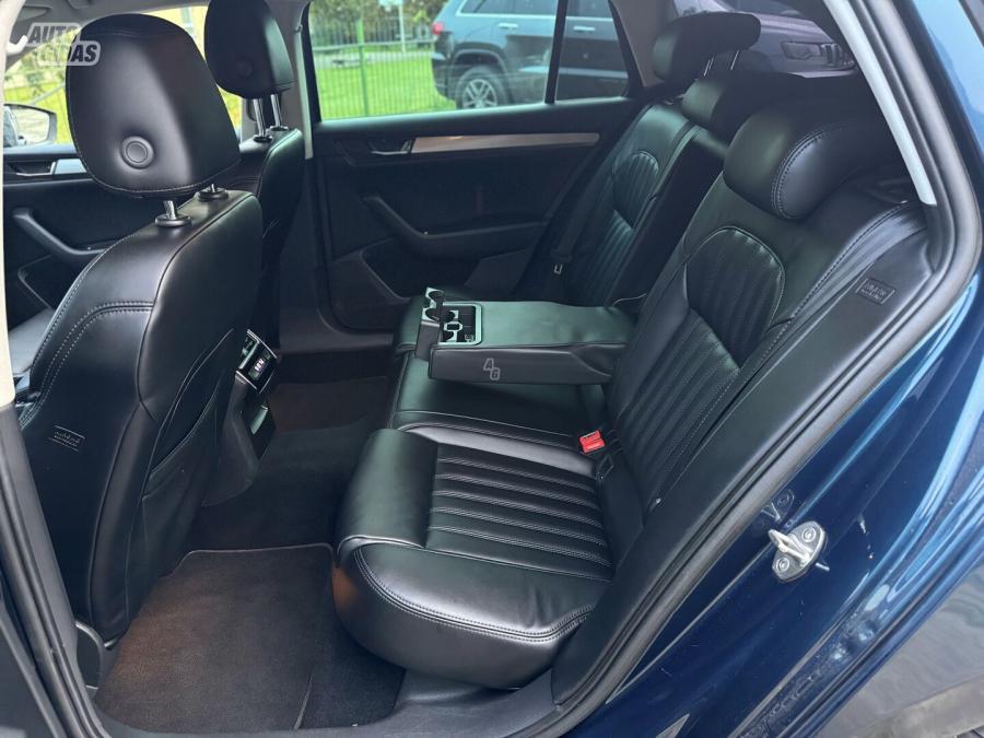 Blue Skoda SuperB 2016 in Vilnius, with an engine capacity of 2.00 L and mileage of 285 thousand km for 11800 €, photo 27 on AUTOMOTO.COM.LV