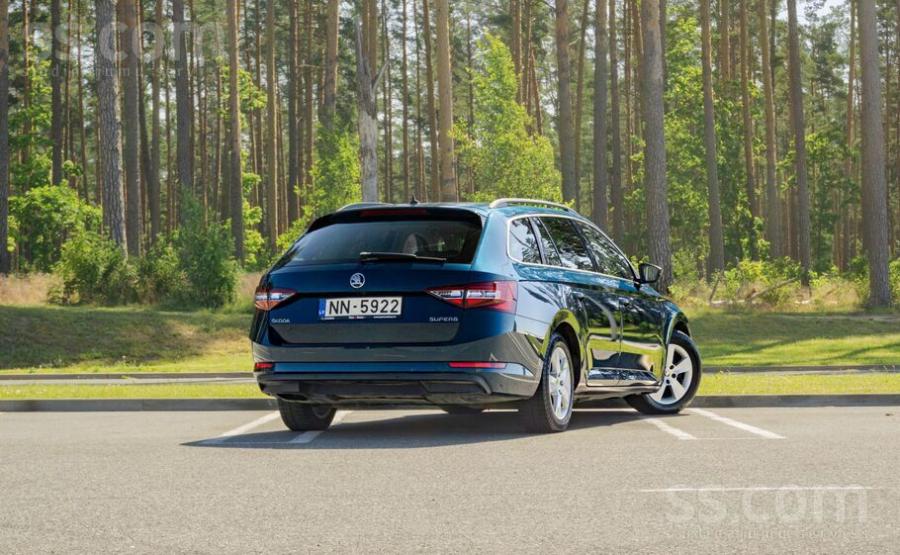Zils Skoda SuperB 2017 Rīga, ar dzinēja tilpumu 1.60 L un nobraukumu 209 tūkst. km par 12490 €, foto 6 vietnē AUTOMOTO.COM.LV