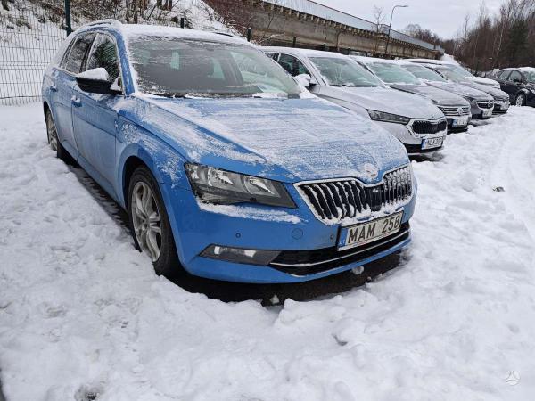 Blue Skoda SuperB 2017 in Kaunas, with an engine capacity of 1.97 L and mileage of 320 thousand km for 7400 €, photo 2 on AUTOMOTO.COM.LV