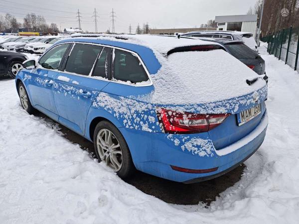 Blue Skoda SuperB 2017 in Kaunas, with an engine capacity of 1.97 L and mileage of 320 thousand km for 7400 €, photo 8 on AUTOMOTO.COM.LV