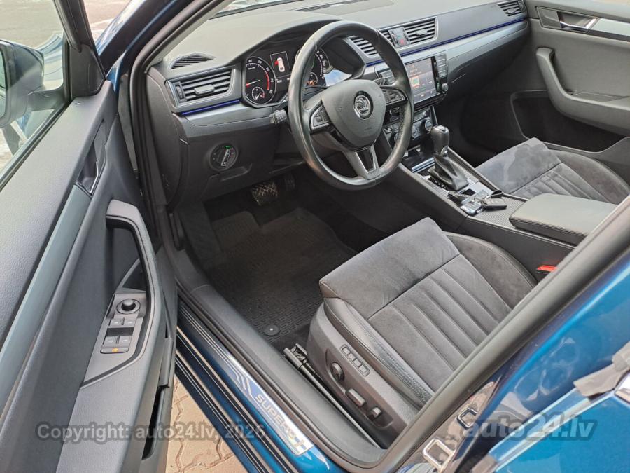 Blue Skoda SuperB 2017 in Tartu, with an engine capacity of 1.80 L and mileage of 73 thousand km for 15000 €, photo 4 on AUTOMOTO.COM.LV