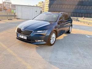 Blue Skoda SuperB 2017 in Vilnius, with an engine capacity of 1.97 L and mileage of 352 thousand km for 8500 €, photo 3 on AUTOMOTO.COM.LV