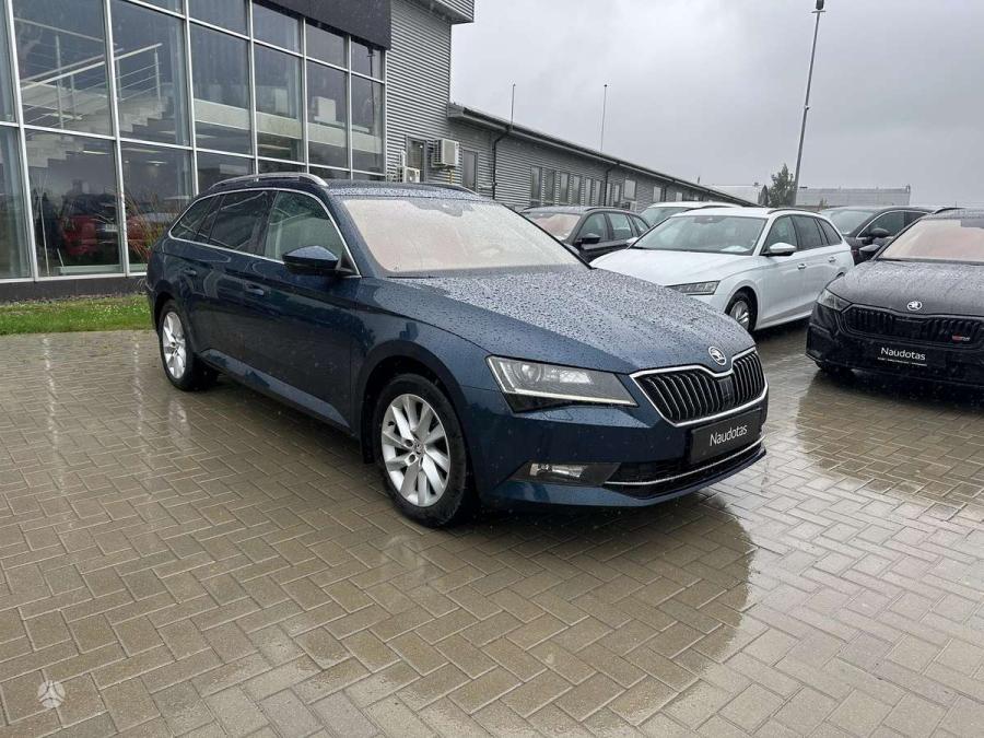 Zils Skoda SuperB 2017 Šauļi, ar dzinēja tilpumu 1.97 L un nobraukumu 139 tūkst. km par 13500 €, foto 4 vietnē AUTOMOTO.COM.LV