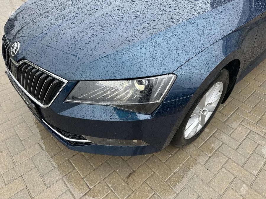 Zils Skoda SuperB 2017 Šauļi, ar dzinēja tilpumu 1.97 L un nobraukumu 139 tūkst. km par 13500 €, foto 9 vietnē AUTOMOTO.COM.LV