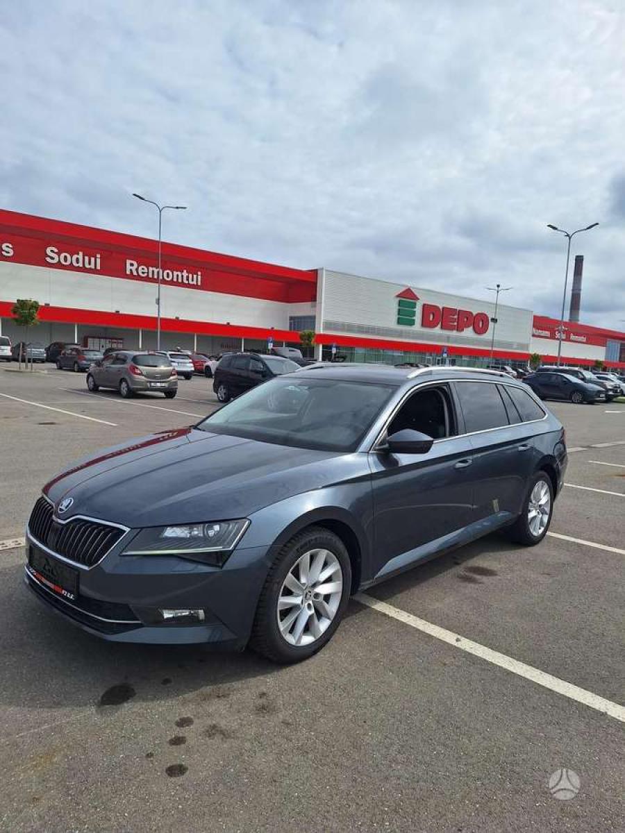 Zils Skoda SuperB 2017 Kauņa, ar dzinēja tilpumu 1.60 L un nobraukumu 237 tūkst. km par 11700 €, foto 1 vietnē AUTOMOTO.COM.LV