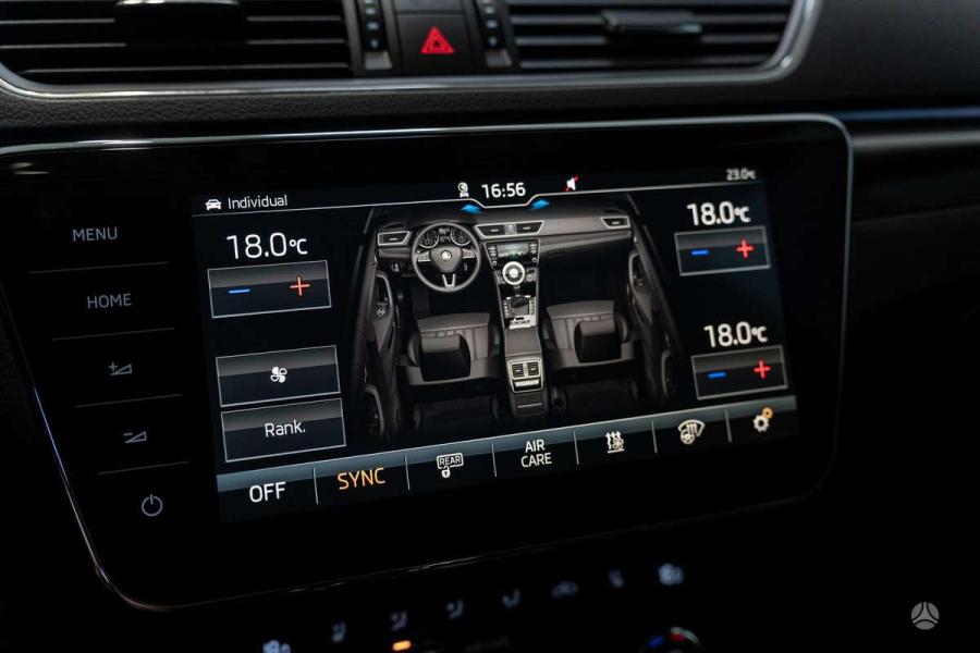 Zils Skoda SuperB 2017 Viļņa, ar dzinēja tilpumu 1.97 L un nobraukumu 108 tūkst. km par 17490 €, foto 30 vietnē AUTOMOTO.COM.LV
