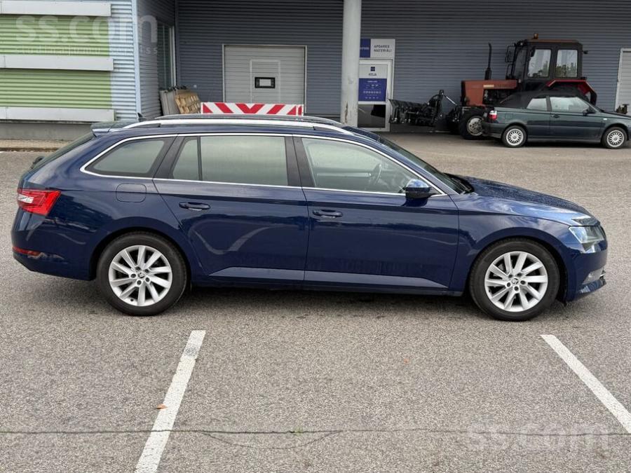 Blue Skoda SuperB 2017 in Riga, with an engine capacity of 1.50 L and mileage of 173 thousand km for 11900 €, photo 7 on AUTOMOTO.COM.LV