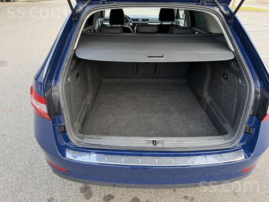 Blue Skoda SuperB 2017 in Riga, with an engine capacity of 1.50 L and mileage of 173 thousand km for 11900 €, photo 17 on AUTOMOTO.COM.LV