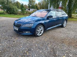 Blue Skoda SuperB 2017 in Tartu, with an engine capacity of 2.00 L and mileage of 256 thousand km for 8990 €, photo  on AUTOMOTO.COM.LV