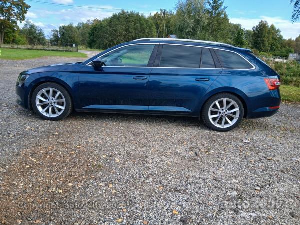 Blue Skoda SuperB 2017 in Tartu, with an engine capacity of 2.00 L and mileage of 256 thousand km for 8990 €, photo 9 on AUTOMOTO.COM.LV