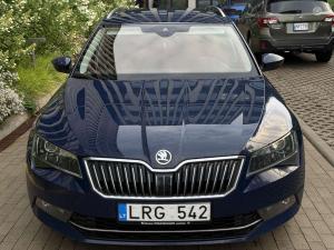 Blue Skoda SuperB 2017 in Vilnius, with an engine capacity of 1.97 L and mileage of 228 thousand km for 10800 €, photo 3 on AUTOMOTO.COM.LV