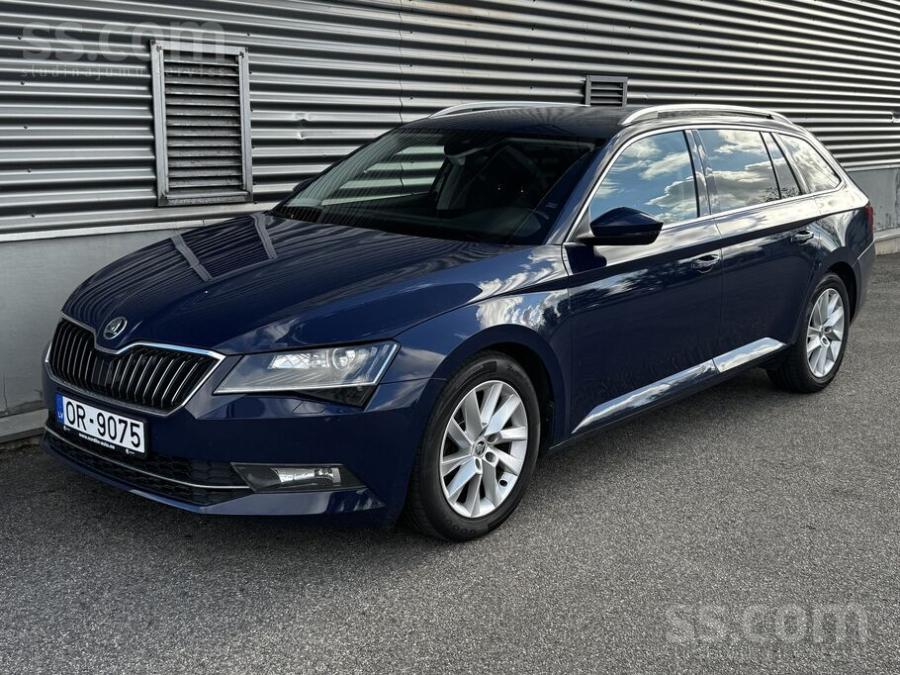 Blue Skoda SuperB 2017 in Riga, with an engine capacity of 1.40 L and mileage of 173 thousand km for 11900 €, photo 1 on AUTOMOTO.COM.LV