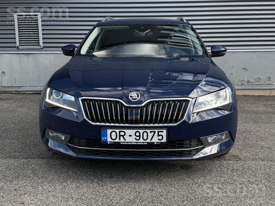 Blue Skoda SuperB 2017 in Riga, with an engine capacity of 1.40 L and mileage of 173 thousand km for 11900 €, photo 9 on AUTOMOTO.COM.LV