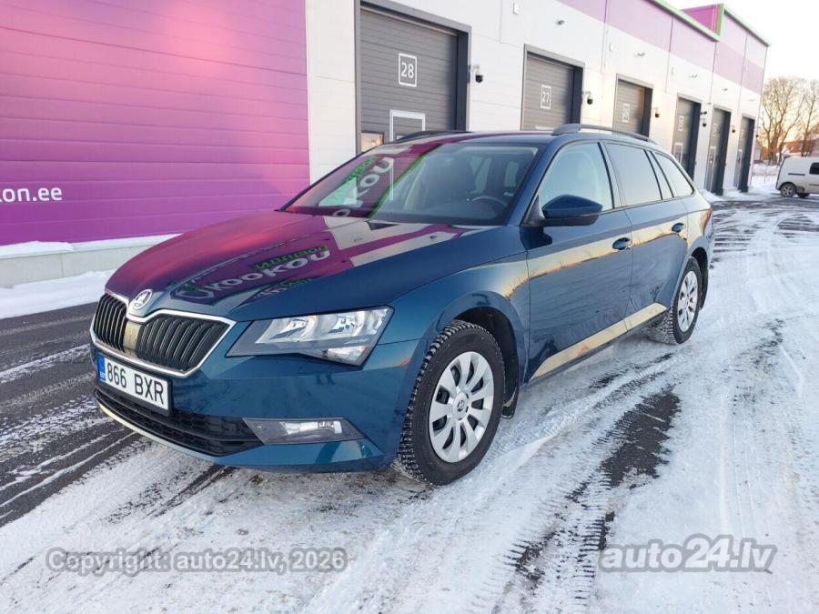 Blue Skoda SuperB 2018 in Tallinn, with an engine capacity of 2.00 L and mileage of 291 thousand km for 12500 €, photo 1 on AUTOMOTO.COM.LV