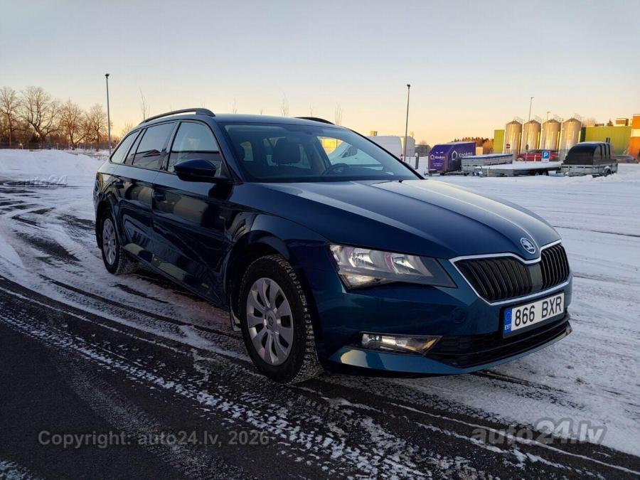 Blue Skoda SuperB 2018 in Tallinn, with an engine capacity of 2.00 L and mileage of 291 thousand km for 12500 €, photo 2 on AUTOMOTO.COM.LV