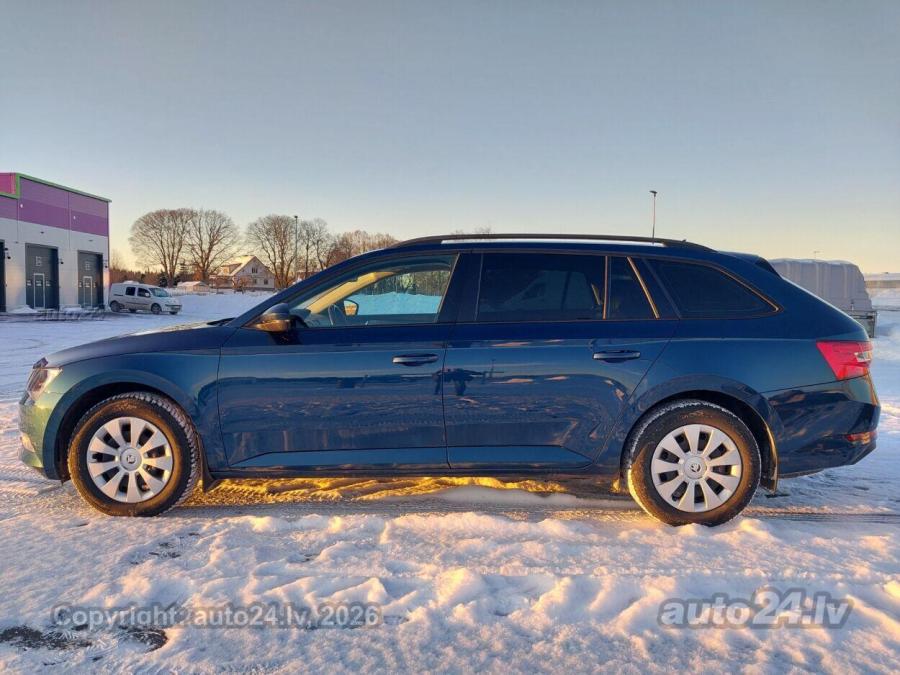 Blue Skoda SuperB 2018 in Tallinn, with an engine capacity of 2.00 L and mileage of 291 thousand km for 12500 €, photo 6 on AUTOMOTO.COM.LV
