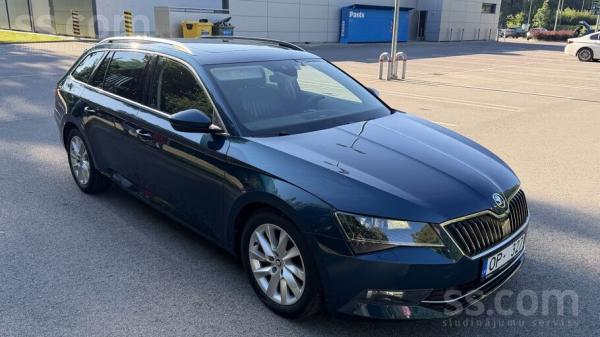 Blue Skoda SuperB 2018 in Riga, with an engine capacity of 2.00 L and mileage of 221 thousand km for 13500 €, photo 1 on AUTOMOTO.COM.LV